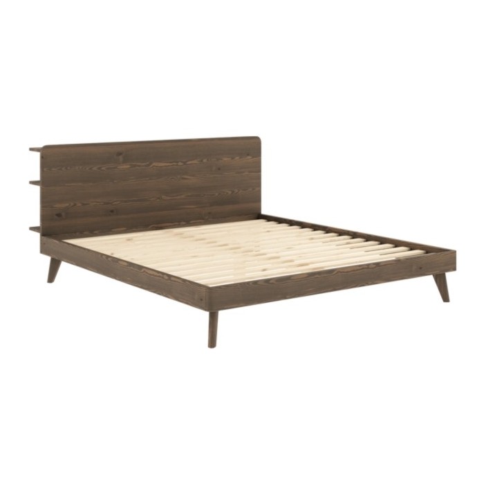 Łóżko sosnowe 180x200 RETREAT carob Karup Design - futon.pl